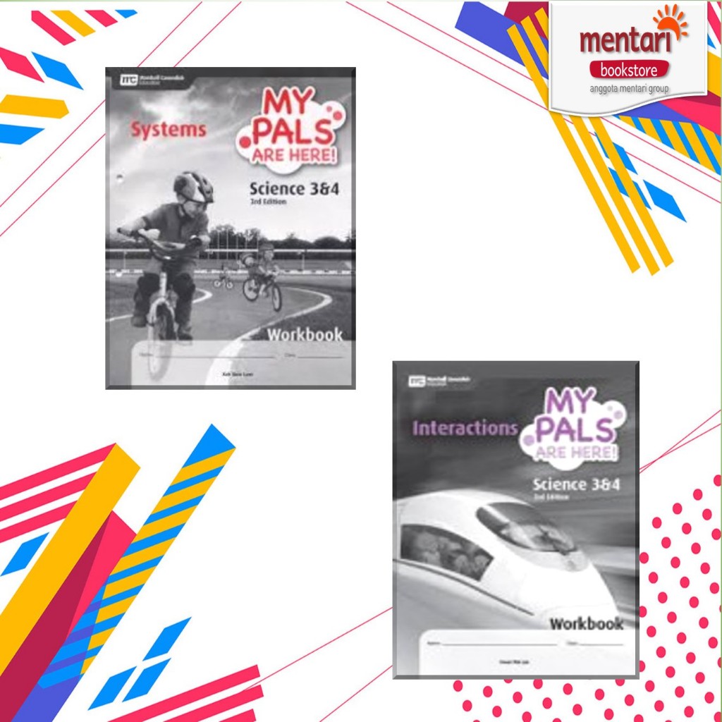 Jual My Pals Are Here Workbook 3&4 3rd Edition- Singapore Ed || Buku ...
