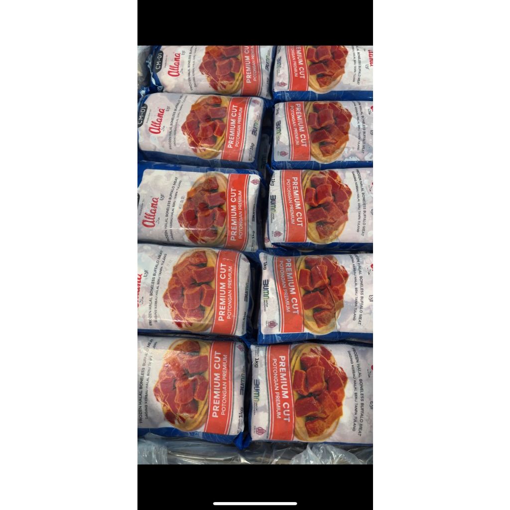 Jual Daging Kerbau Beku 1 Kg FQ-10 dan CM-01- DAGING KITA | Shopee ...