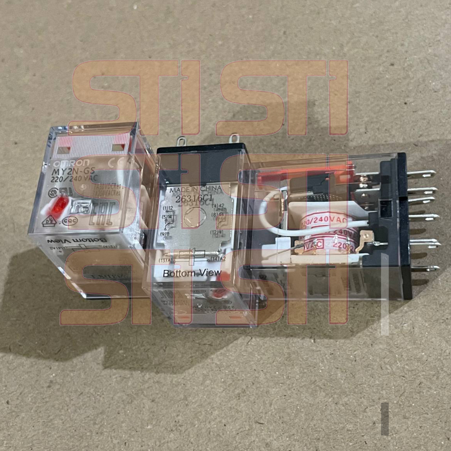 Jual Omron MY2N-GS 220v 240v AC Relay 8 Pin Original | Shopee Indonesia