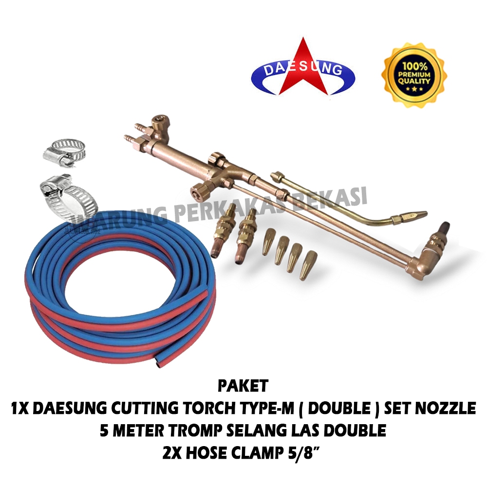 Jual PAKET DAESUNG YAMATO Cutting Torch M Double Blander Stang Las ...