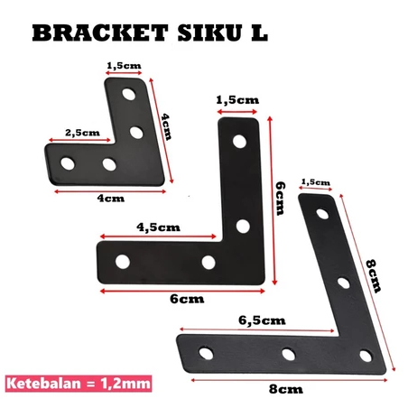Jual Plat Siku L Frame Connector Untuk 4x4 6x6 8x8 - Enhanced ...