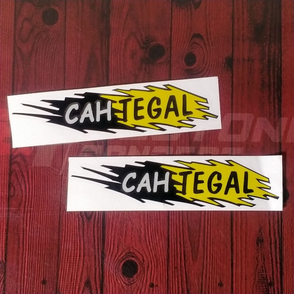 Jual Sticker Cah Tegal | Shopee Indonesia