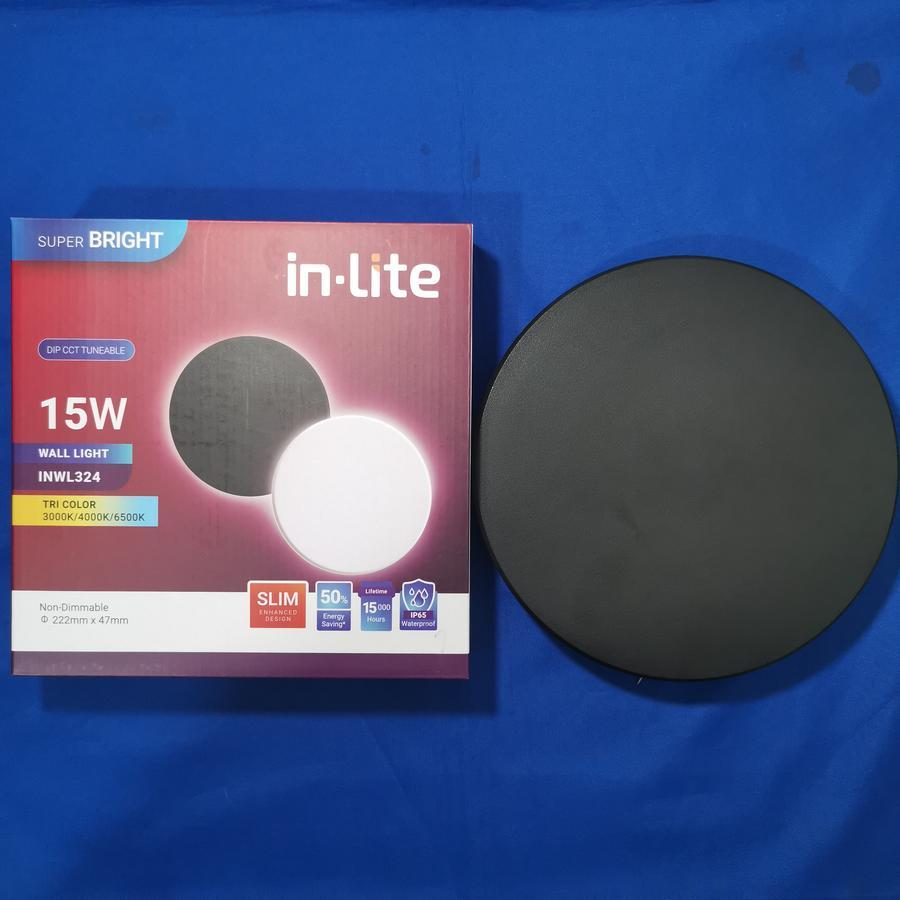 Jual INWL324 Lampu Tangga Tembok Dinding IP65 LED 15W Tri Color Inlite ...