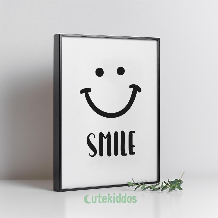 Jual Poster Lucu Unik Inspiratif - Smile Emoticon - Pigura Dekorasi ...