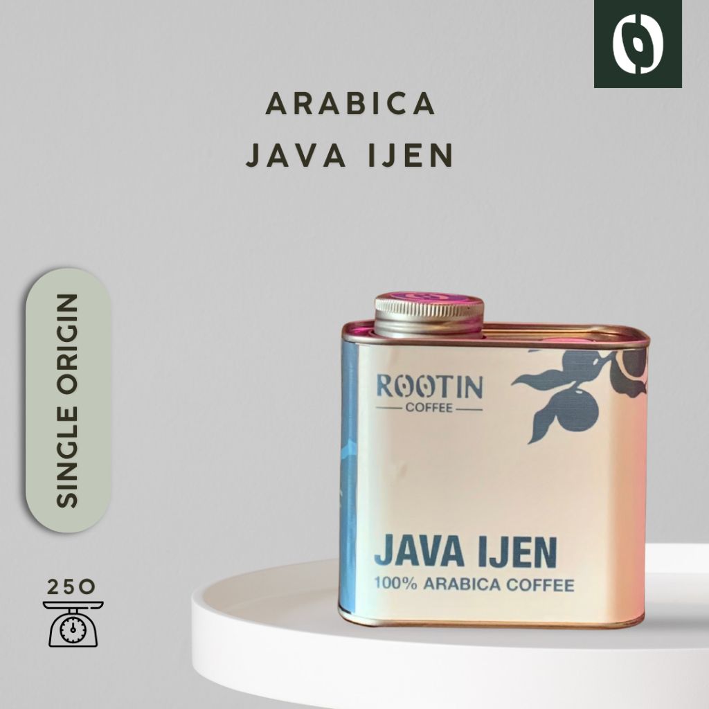 Jual Rootin Coffee Java Ijen Single Origin Arabika Roasted Beans Biji ...