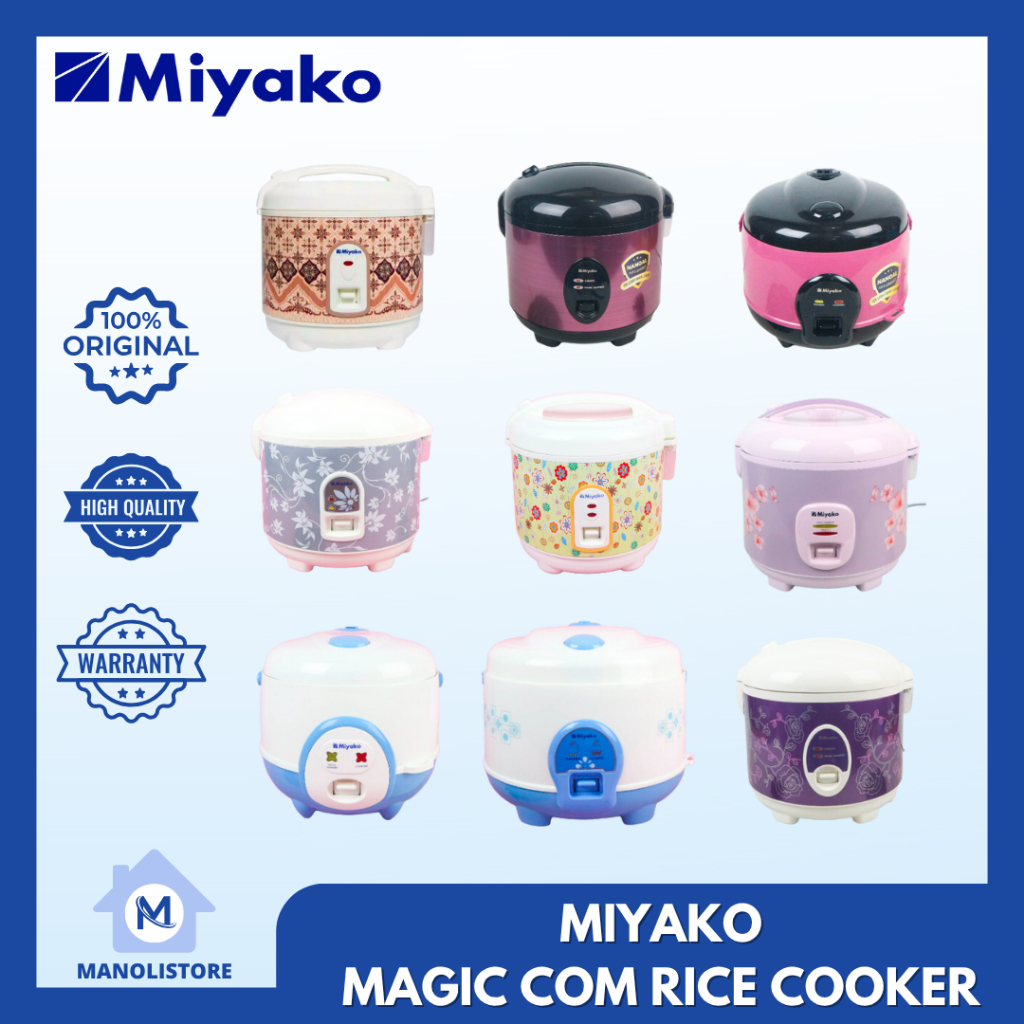 Jual Miyako Magic Com MCM PSG 0.6L ~ 1.8L Rice Cooker Miyako Warmer ...