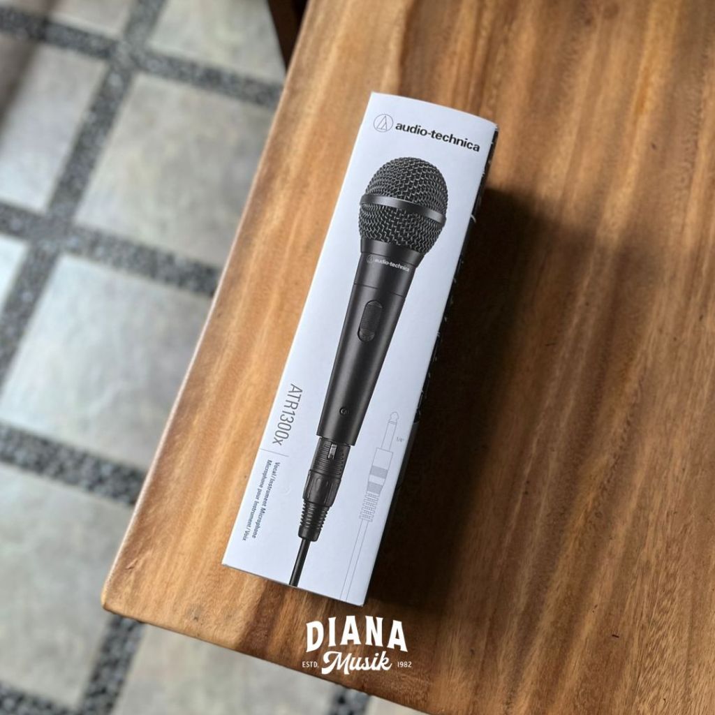 Jual Audio Technica ATR1300X / ATR 1300 X, Dynamic Vocal Microphone ...