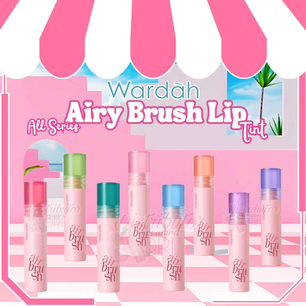 Jual WARDAH Air Brush Airbrush Lip Tint All Series | ROSEIVY ...