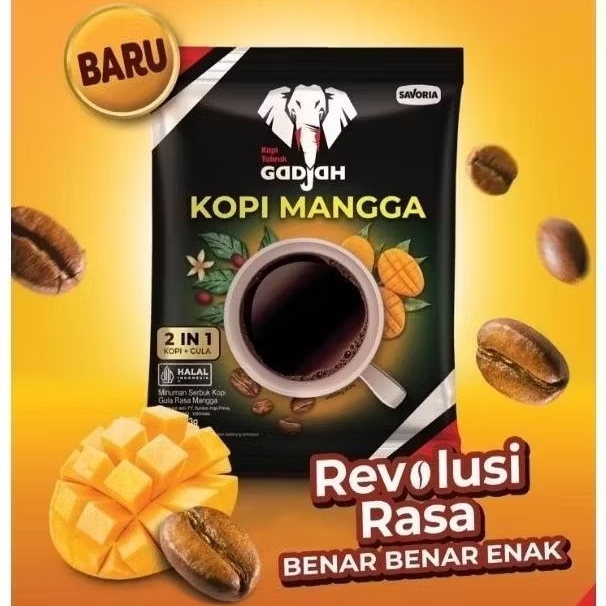 Jual Baru !!! Kopi Gajah Special Mix Kopi Rasa Mangga 23gr Coffee (1rtg ...