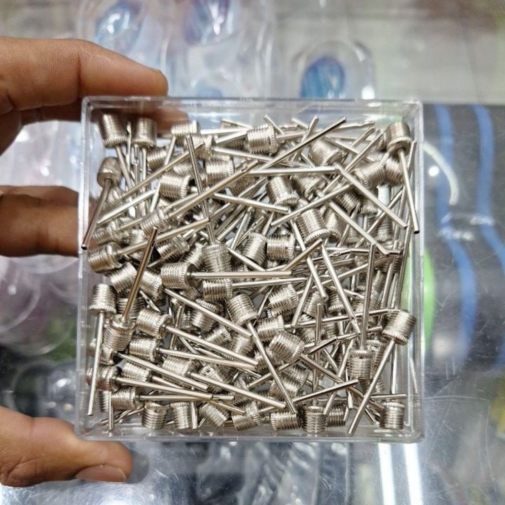 Jual PENTIL BOLA BESI / JARUM POMPA BOLA BESI / KLEP BOLA BESI | Shopee ...