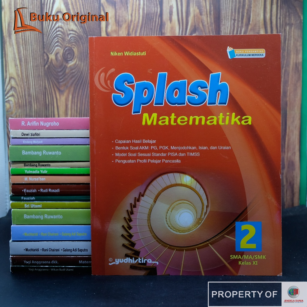 Jual Splash Matematika Untuk SMA/MA/SMK Kelas 11 Kurikulum Merdeka Yudhistira | Shopee Indonesia
