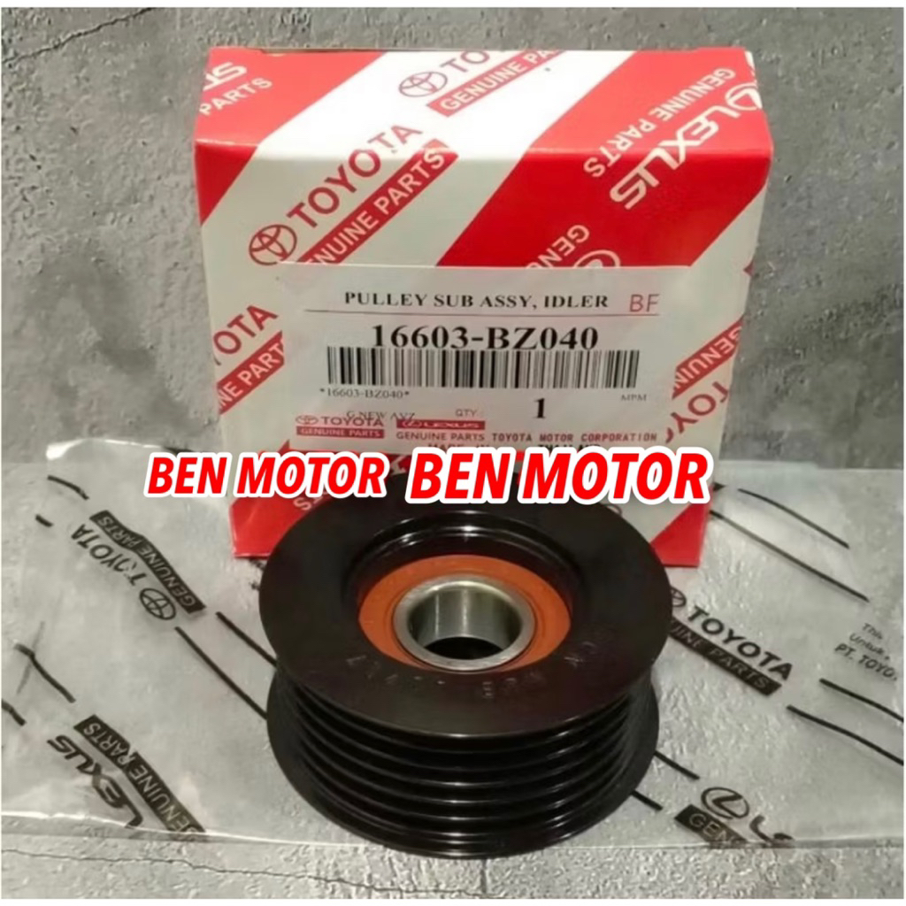 Jual Bearing Pulley Pully Idler AC Fan Belt Atas ALL NEW AVANZA 16603 ...