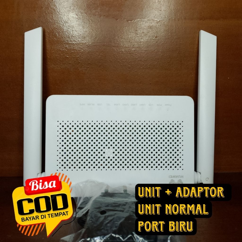 Jual BISA BAYAR DITEMPAT !!! HUAWEI HG8145V5 PORT BIRU + Adaptor | Shopee Indonesia
