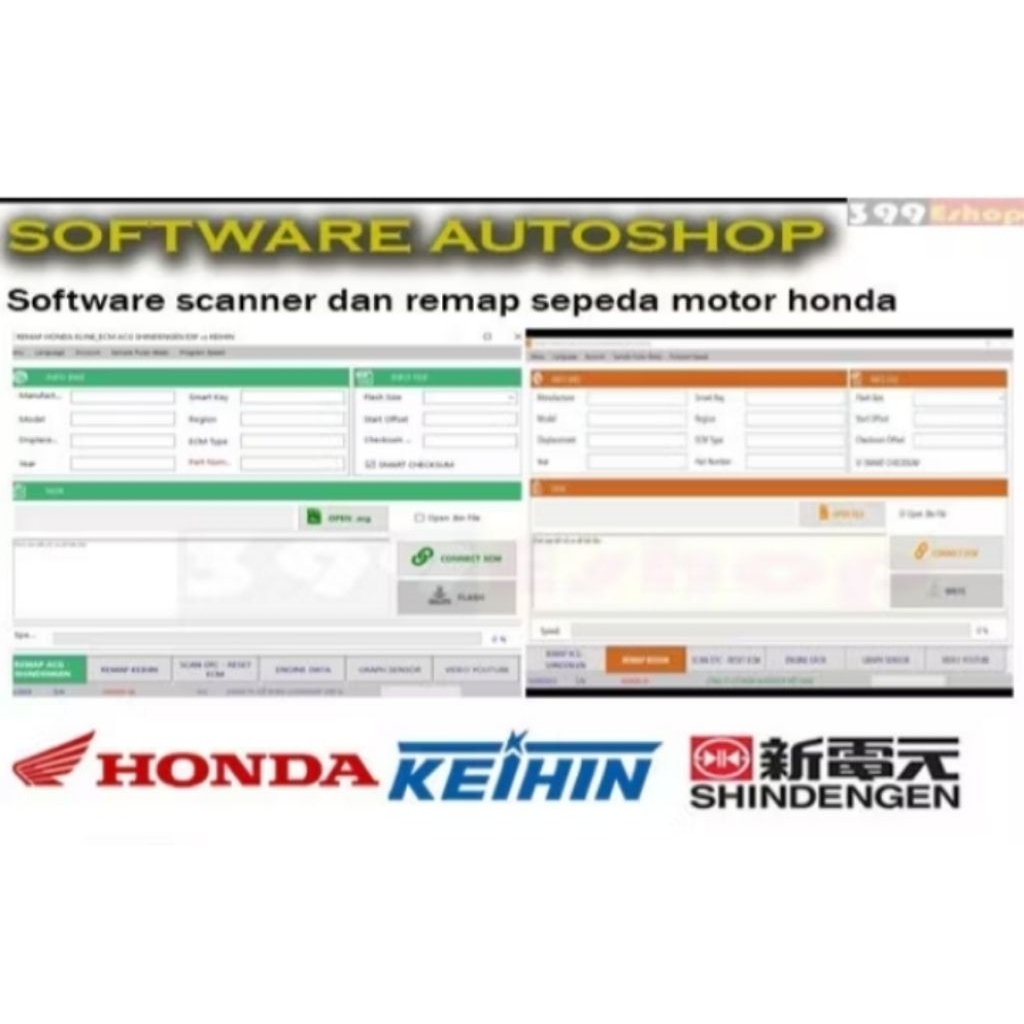 Jual Aplikasi Remap Scanner Honda Autoshop | Shopee Indonesia