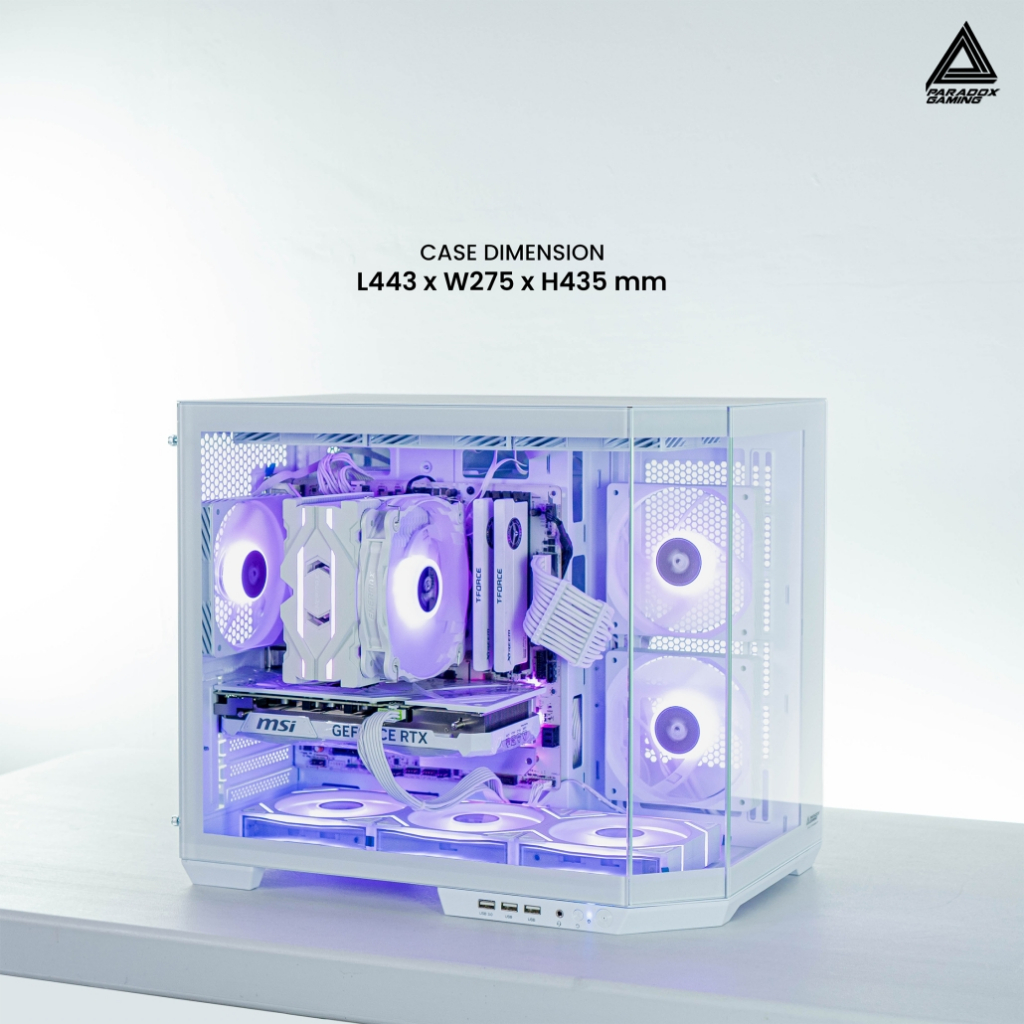 Jual Pc Gaming White RTX 5060 White 8GB | Core i5 14400F | Ram 32GB ...