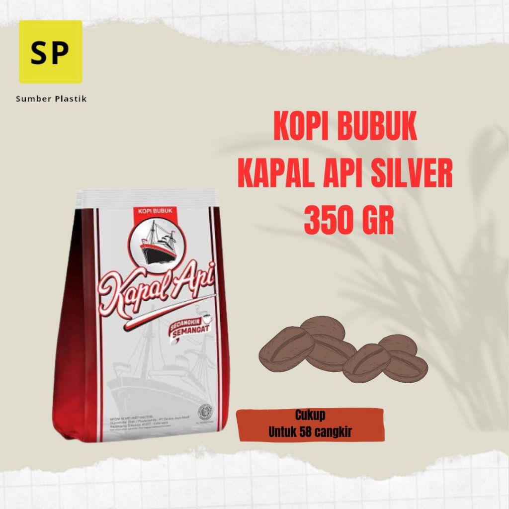 Jual Kapal Api Silver 350 gram | Shopee Indonesia