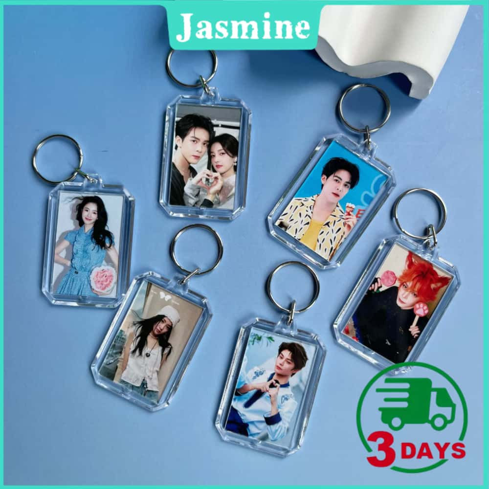 Jual READY 50/100pcs Gantungan Kunci Akrilik Ganci Acrylic Insert Paper ...