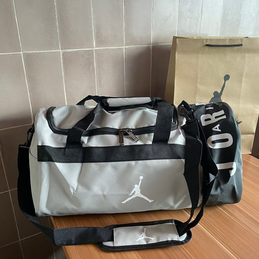 Jual TAS DUFFLEBAG AIR JORDAN GREY // TAS GYM // TAS TRAVELING ...
