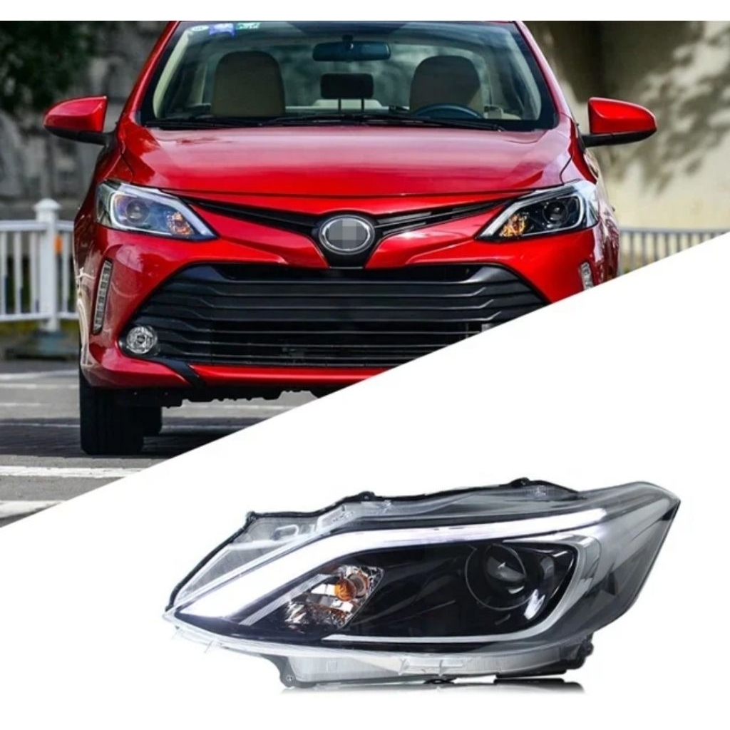 Jual Headlamp Vios gen 3 versi Thailand | Shopee Indonesia