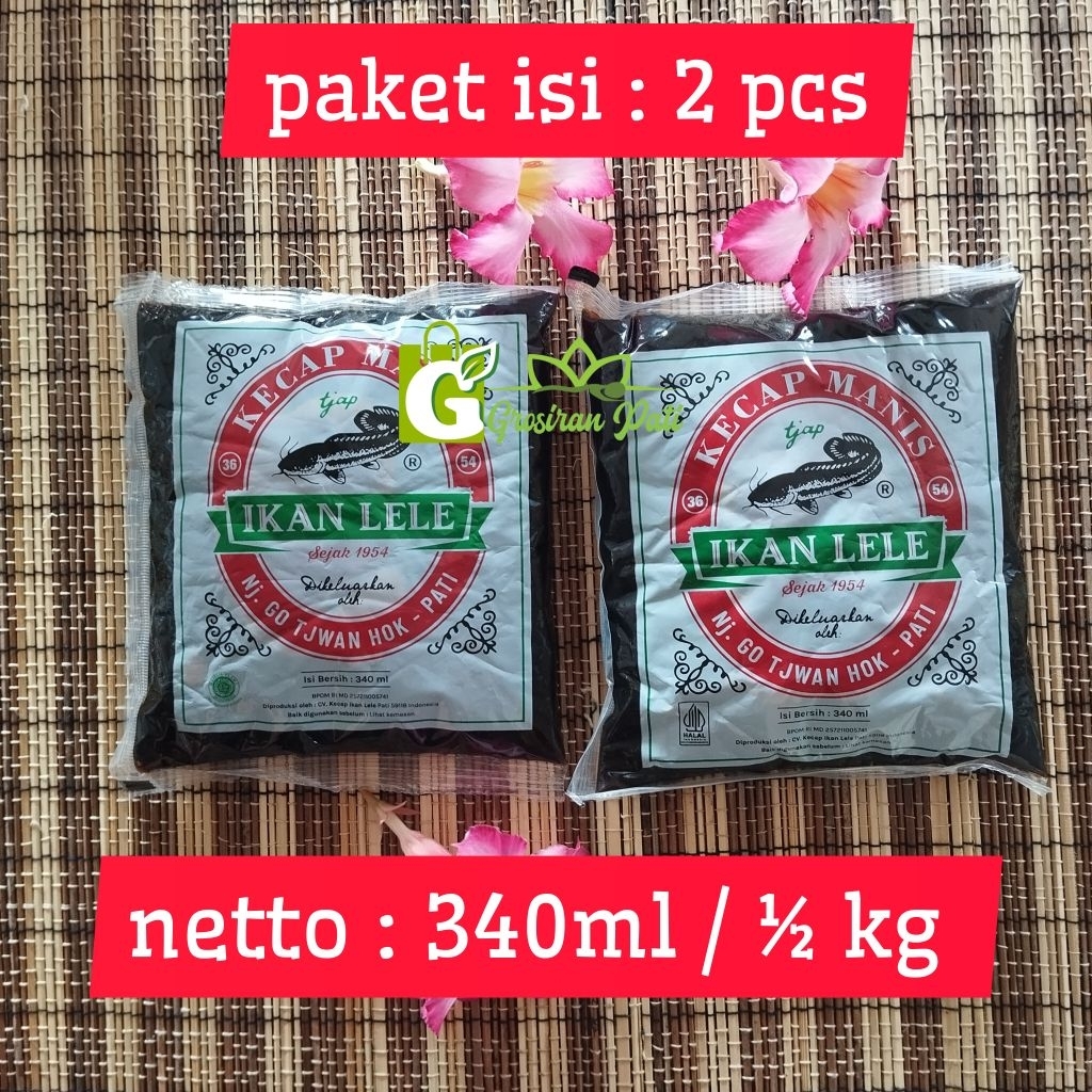 Jual KECAP LELE 340 ML / ½ KG PAKET ISI : 2 | Shopee Indonesia