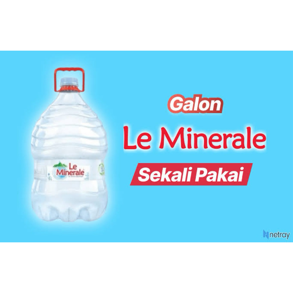 Jual LE MINERALE GALON 15 LITER | Shopee Indonesia