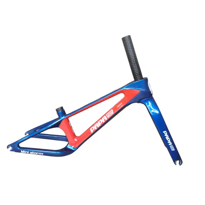 Jual Frame Pushbike Frame PAPA BIKE Mini Storm Carbon 12 Inch Push ...