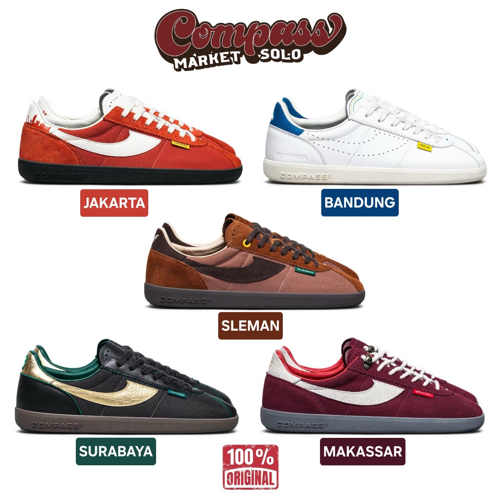 Jual [ORIGINAL] SEPATU COMPASS TRIBUNE DIVERCITY MAKASSAR / SLEMAN ...