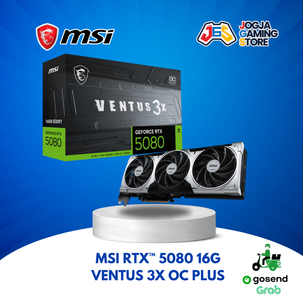 Jual MSI GeForce RTX 5080 16G VENTUS 3X OC PLUS VGA Card NVIDIA ...
