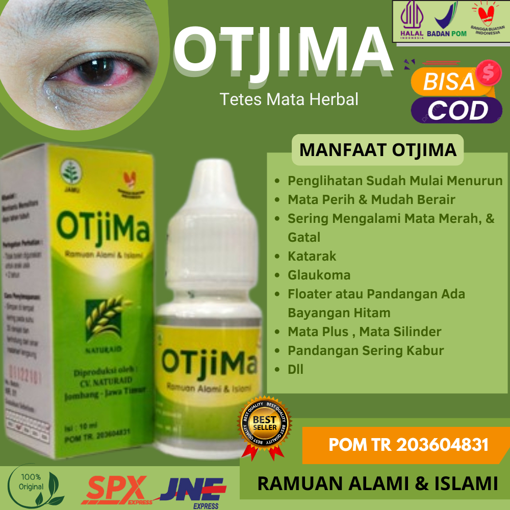 Jual Otem Otjima Kemasan Baru Bpom Bantu Bersihkan Mata Merah Iritasi ...