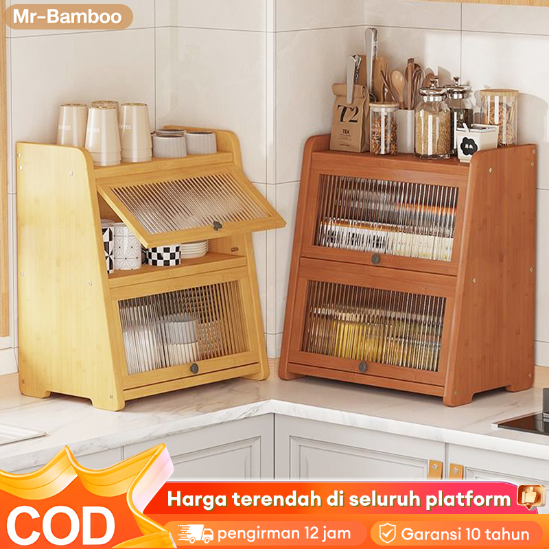 Jual Rak Penyimpanan Dapur/Rak Dapur/Rak Rempah/Rak Meja/Rak Cangkir ...