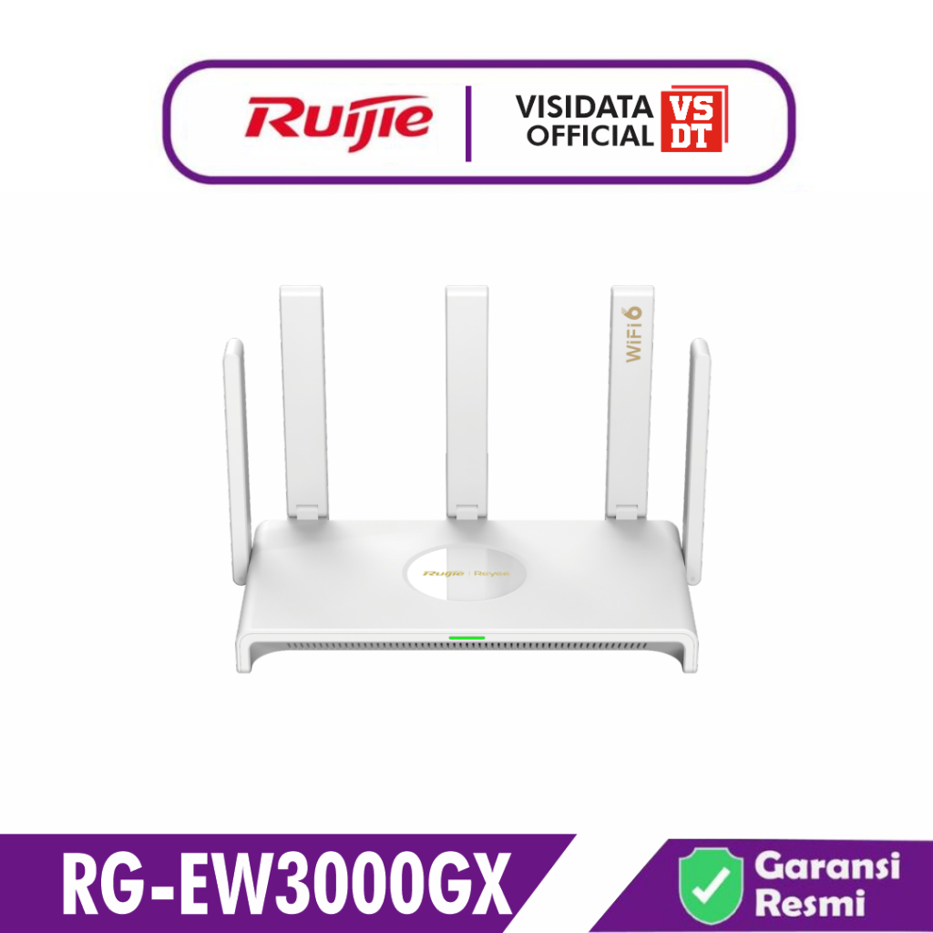 Jual RUIJIE RG-EW3000GX 3000M Wi-Fi 6 Dual-band Wireless Router ...