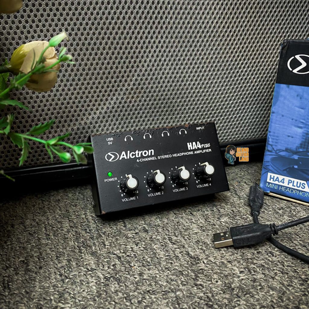 Jual Alctron HA4 Plus Mini 4 Channel Headphone Amplifier | Shopee Indonesia