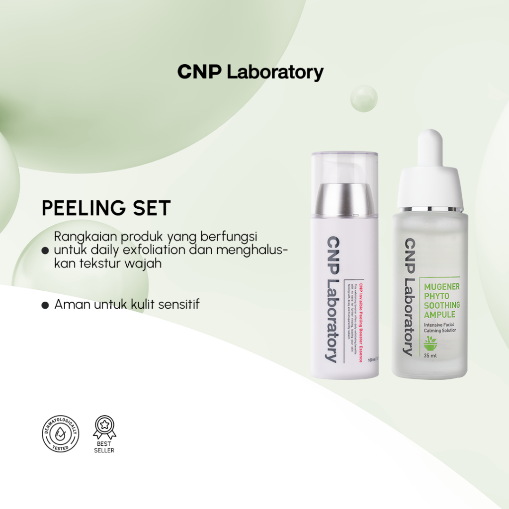 Jual CNP Laboratory Peeling Set (Invisible Peeling Booster Essence ...
