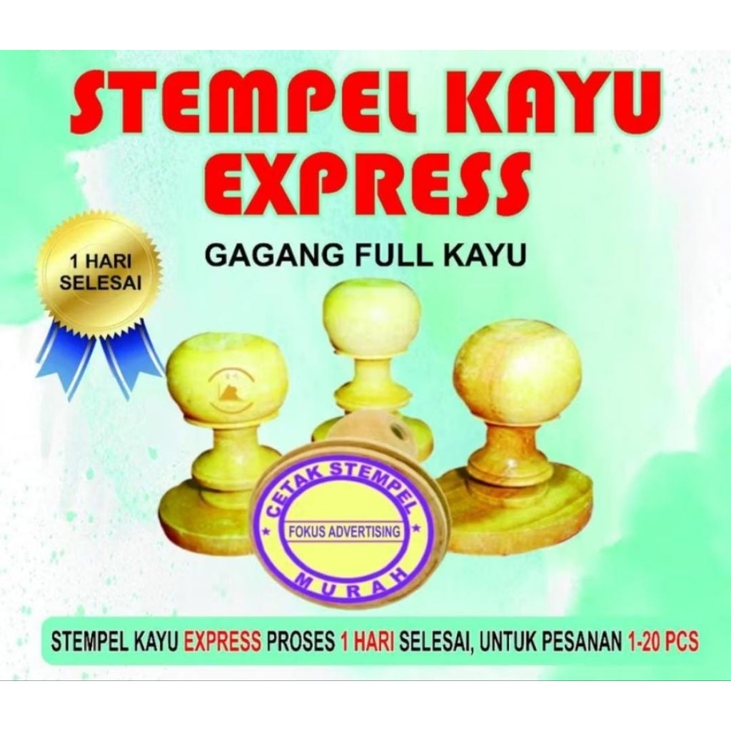 Jual stempel kayu, Stempel KayuCustom, Suka Suka | Cetak Stempel Kayu ...