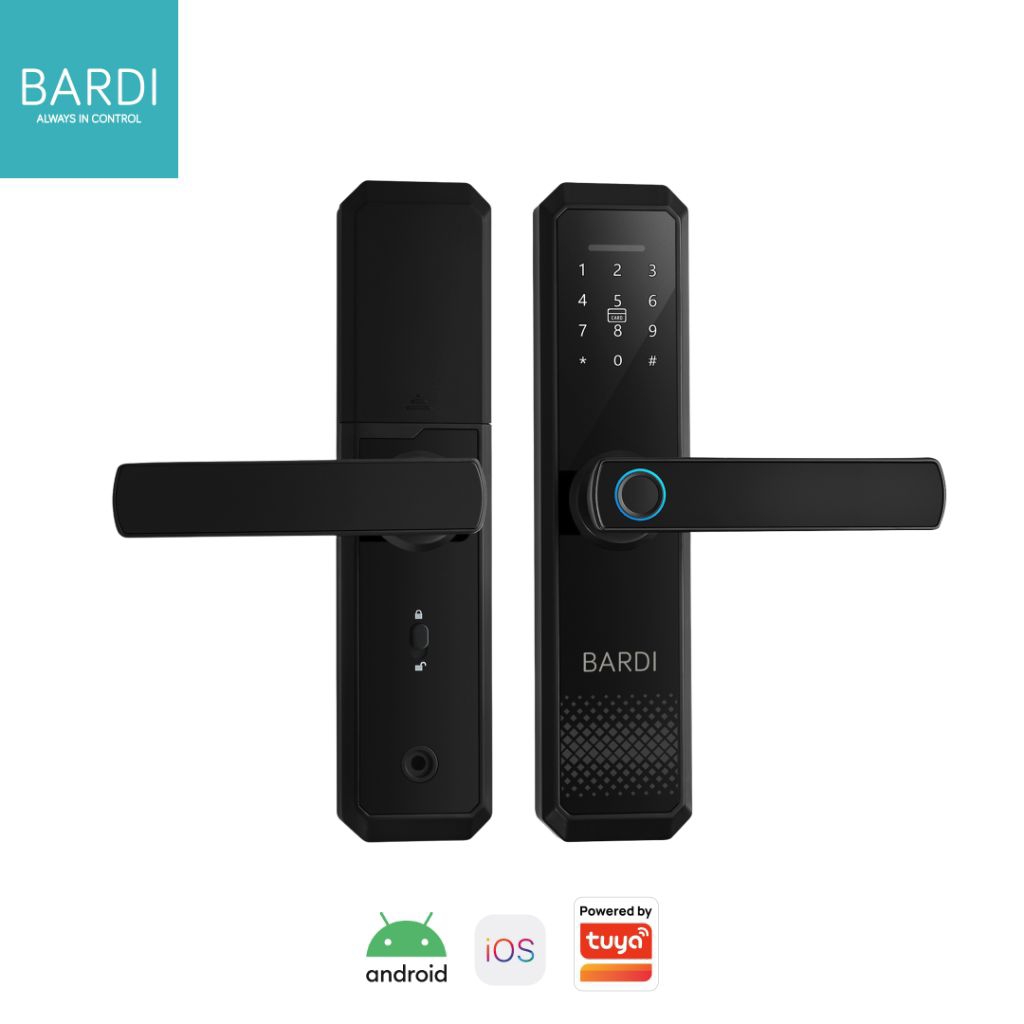 Jual BARDI SMART DOOR LOCK LITE VERSION WIFI - HANDLE PINTU DOORLOCK ...
