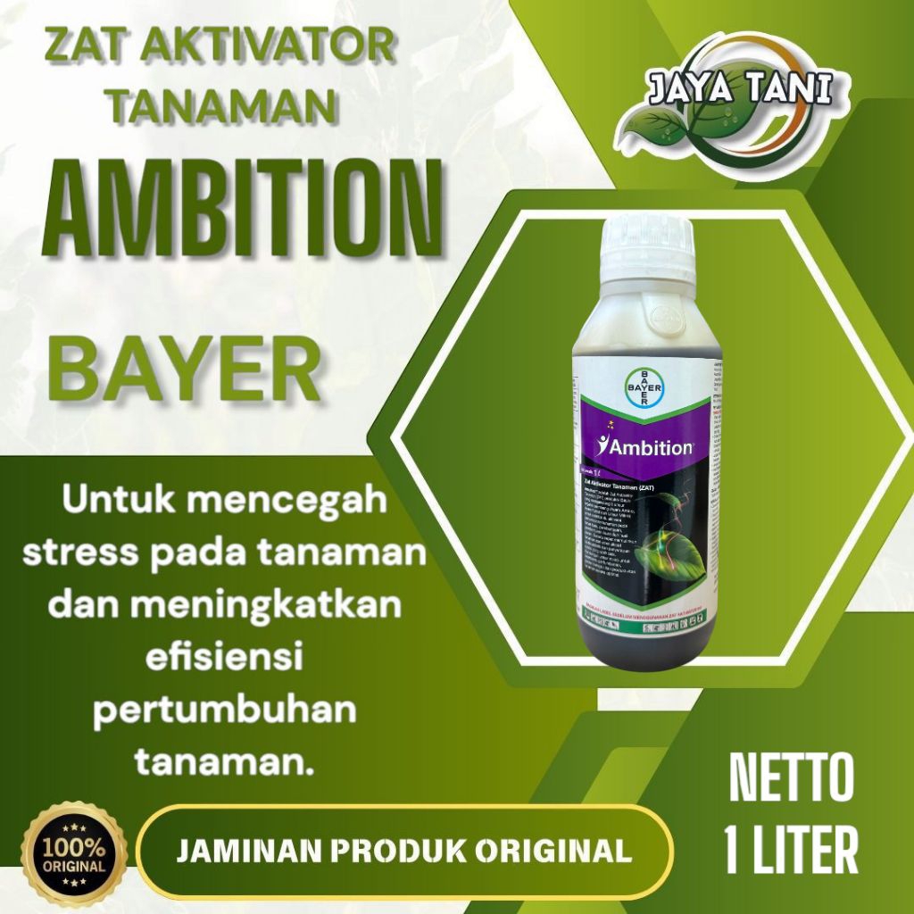 Jual Zat Aktivator Tanaman AMBITION 1Liter - BAYER | Shopee Indonesia
