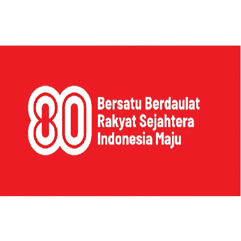 Jual [55 Pcs SUDAH CUTTING] Sticker Pipi HUT RI NEW ke 80 Bendera Merah ...