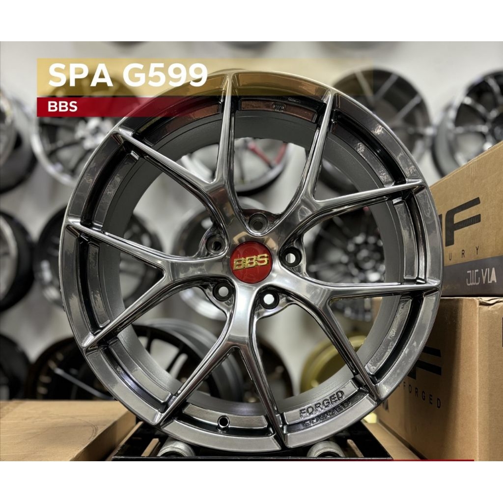 Jual velg racing bmw ring 19 lebar 8,5 BBS FLOW FORMING PCD 5X120 velg racing bmw r19 velg mobil ...