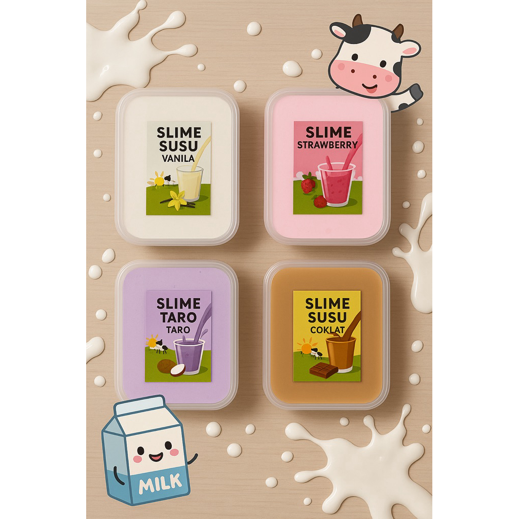 Jual SUSU SLIME TOFU LEMBUT | SLIME MURAH | BY SLIME KINGDOM | Shopee Indonesia