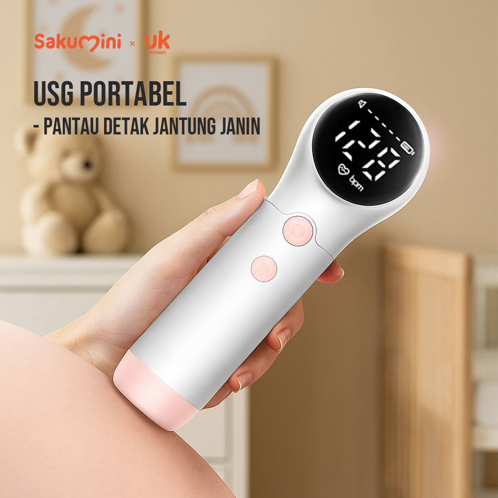 Jual Sakumini Fetal Doppler Heart Rate Monitor - Alat Deteksi Jantung ...