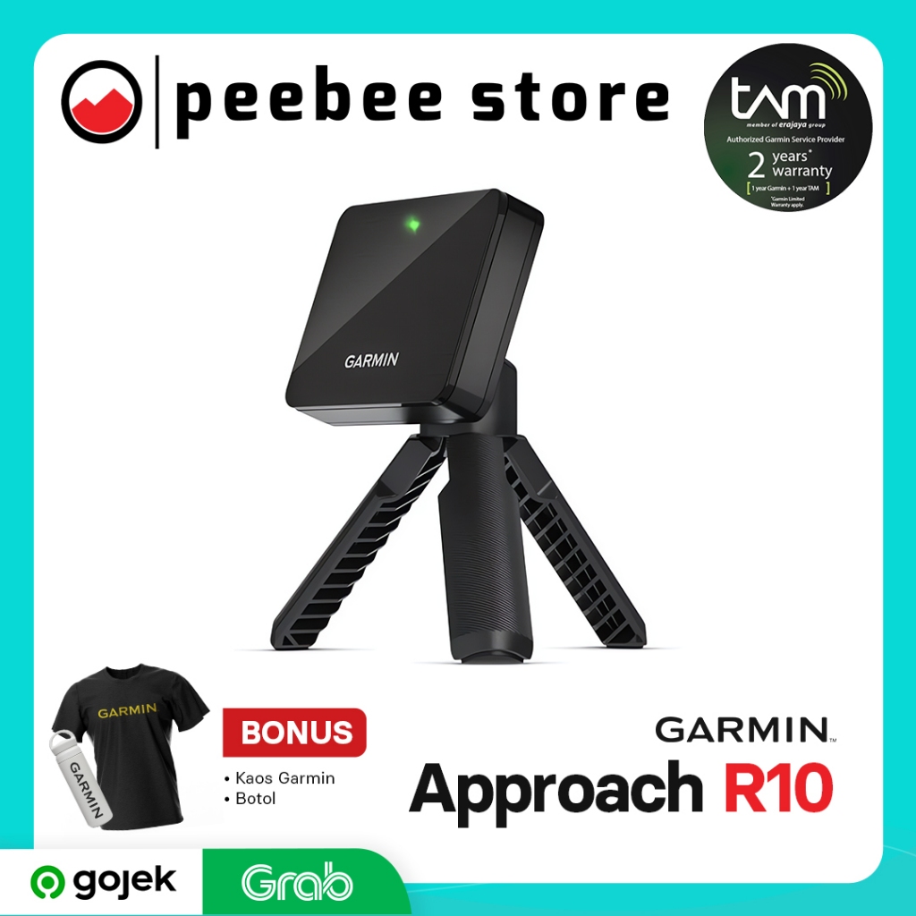 Jual Garmin Approach R10 Portable Golf Launch Monitor Garansi Resmi TAM ...