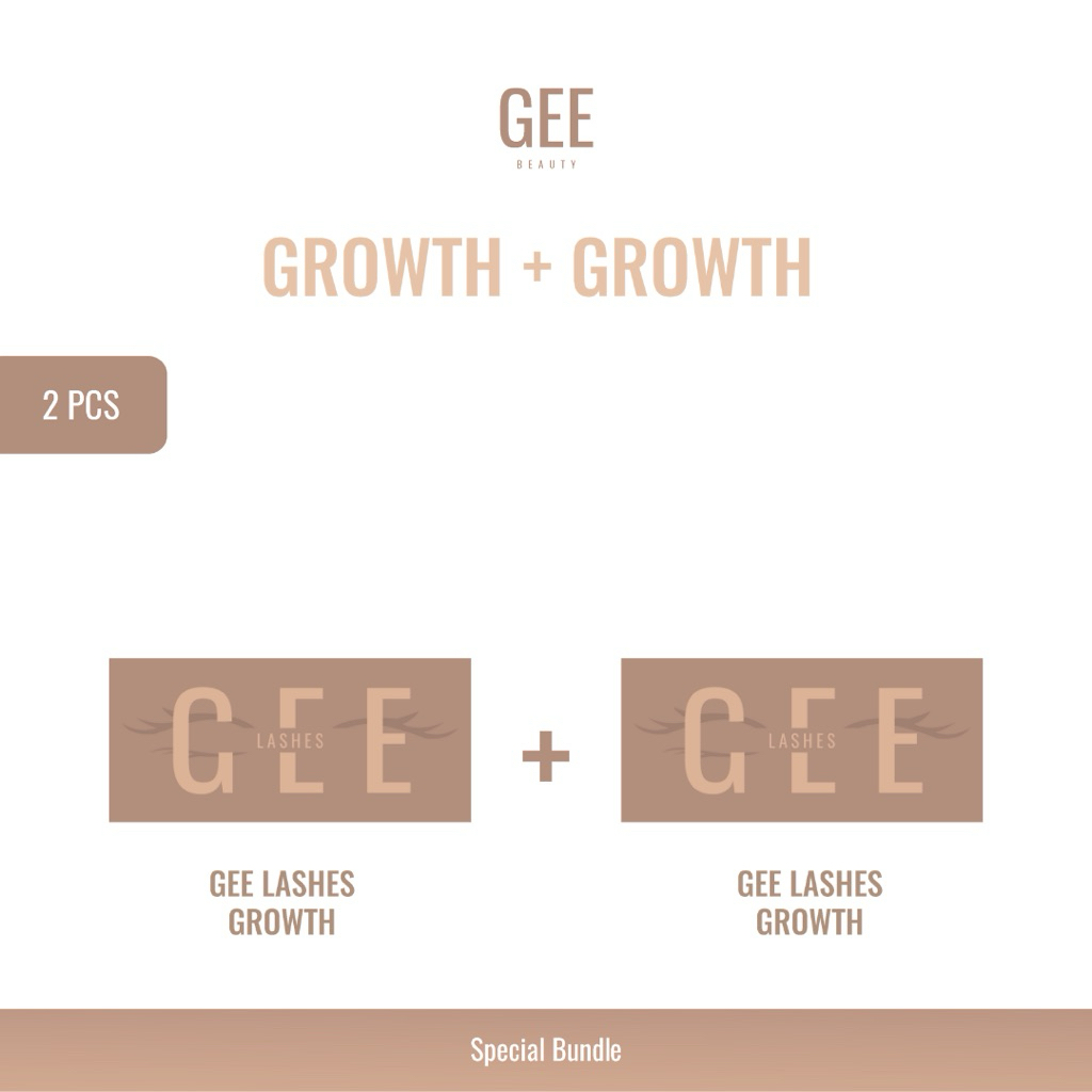Jual Gee Lashes Bundle GROWTH+GROWTH | Shopee Indonesia