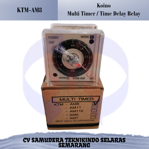 Jual Koino KTM-AM8 Multi Timer (Time Delay Relay) | Shopee Indonesia