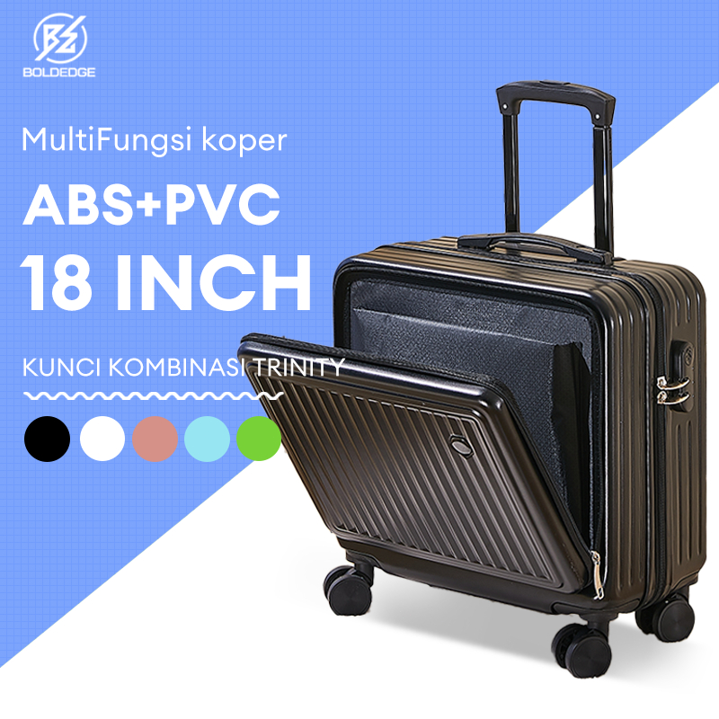 Jual BoldEdge Koper Pilot Mini 18 Inch Koper Kabin ABS PVC Ringan Dan ...