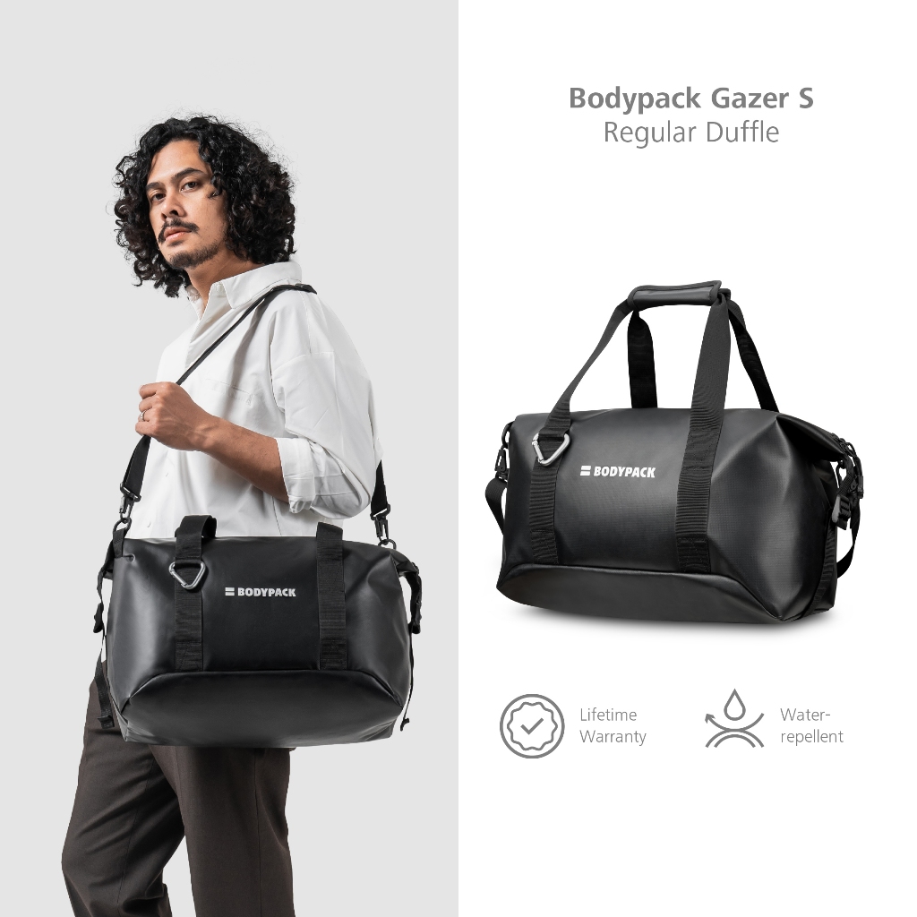 Jual Bodypack Gazer S Regular Duffle 14 Inch Tas Ransel Jinjing Gym ...