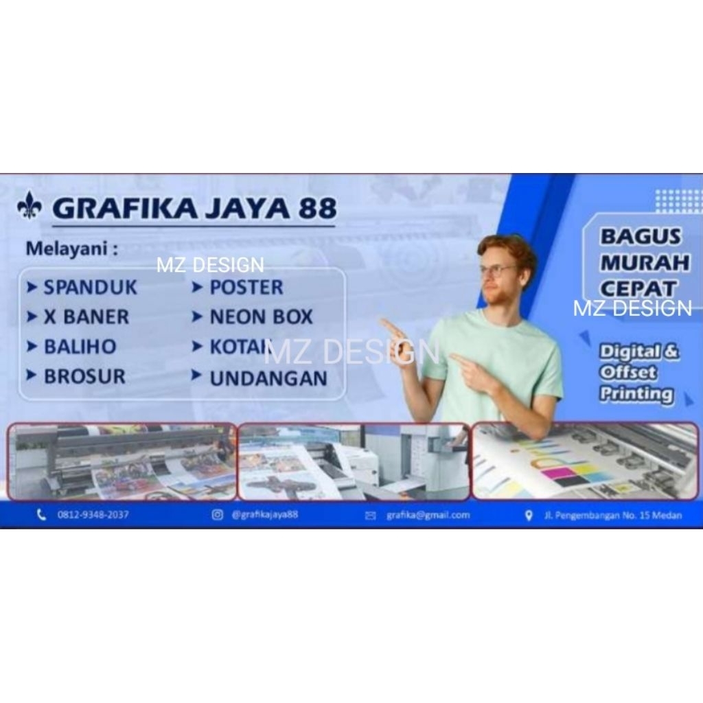 Jual JASA DESAIN SPANDUK X BANNER UMKM / Poster Spanduk Jualan Banner ...