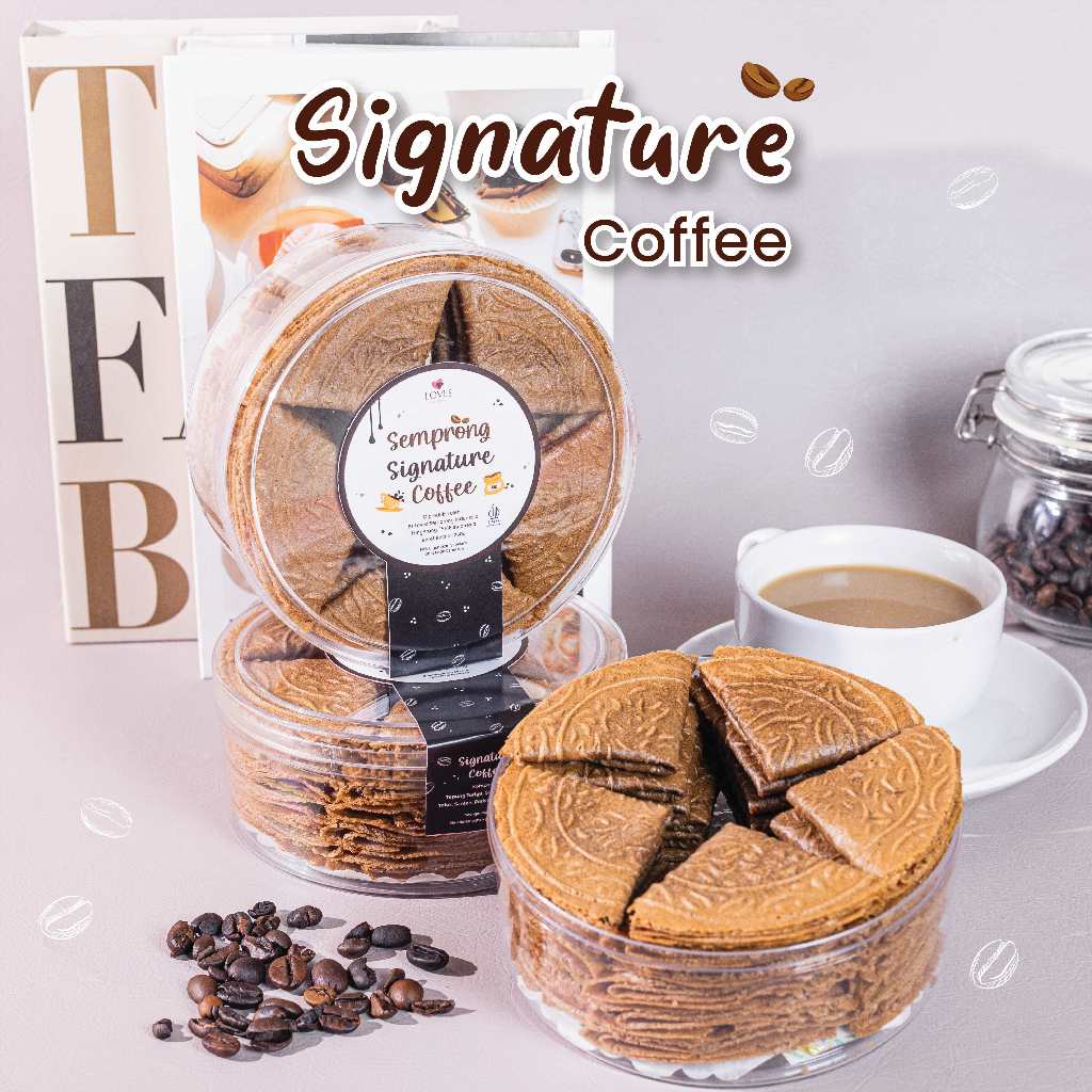 Jual Loves Semprong – Signature Coffee | Semprong Rasa Kopi | Shopee ...