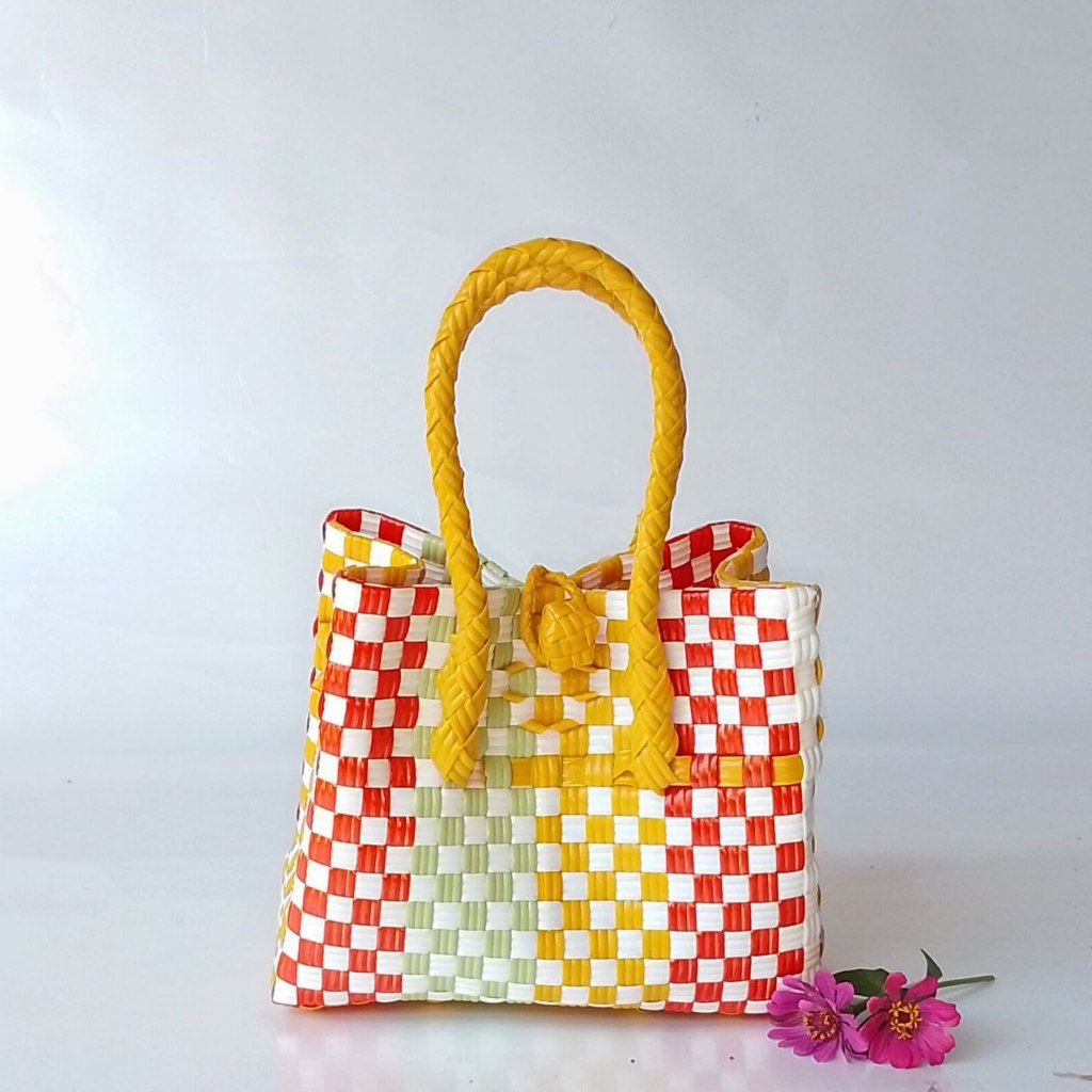 Jual TAS ANYAM BERBAHAN JALY UKURAN 9X20X16 | Shopee Indonesia