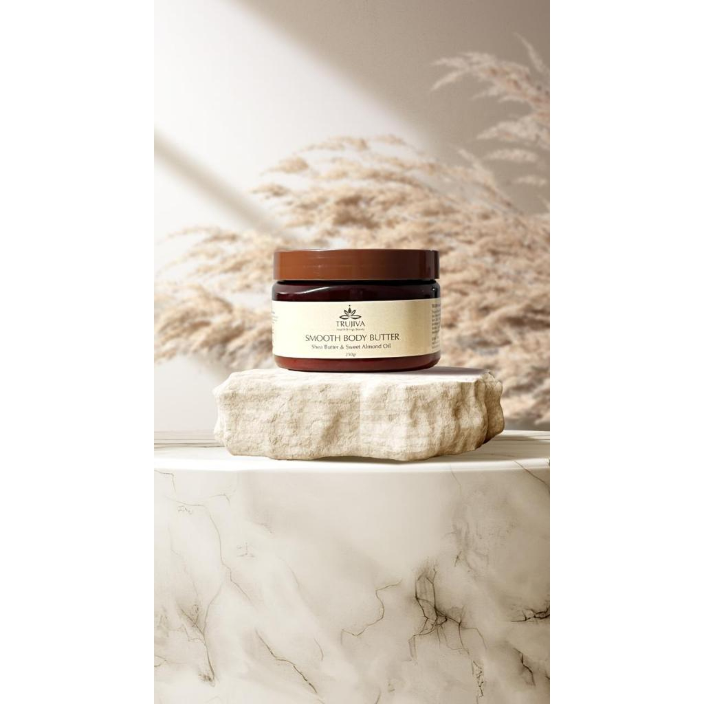 Jual Trujiva Smooth Body Butter Shea Butter & Sweet Almond Oil | Shopee ...