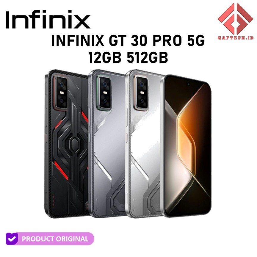 Jual INFINIX GT 30 PRO 5G 12GB 512GB BLADE WHITE / SHADOW ASH | Shopee ...